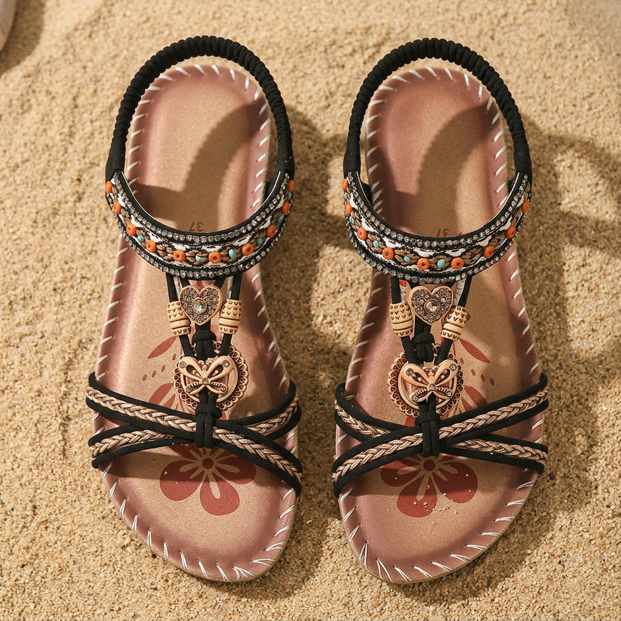 Ellie™ | Comfortable Bohemian Sandals – The Fraser Daughters